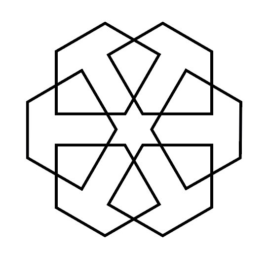 Islamic Geometry: Six-Fold Hammerhead Pattern – Mamoot
