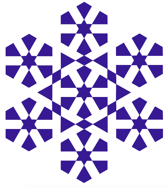 Islamic Geometry: Six-Fold Hammerhead Pattern – Mamoot