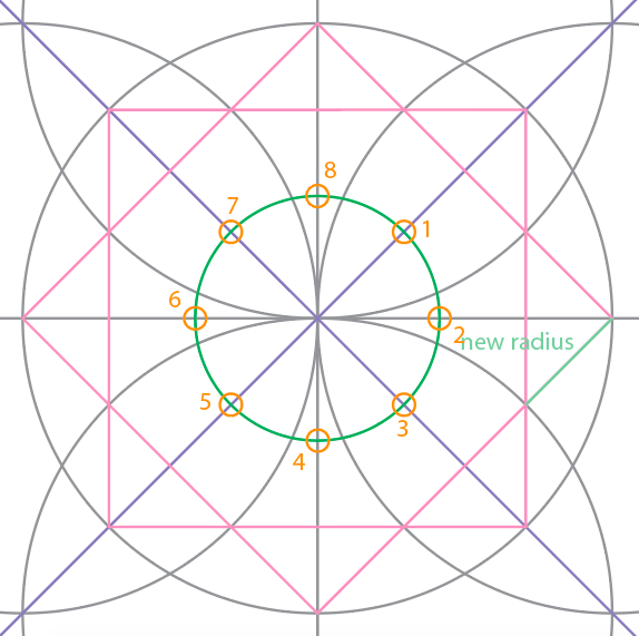 Islamic Geometry: A Rosette Tile from The Alhambra – Mamoot